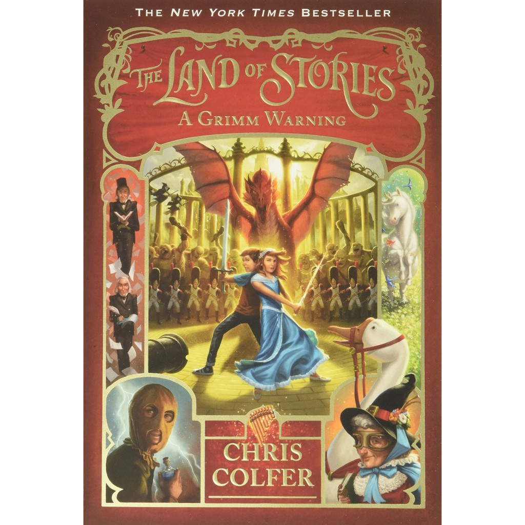 Jual The Land of Stories: A Grimm Warning - 9780316406826 | Shopee ...