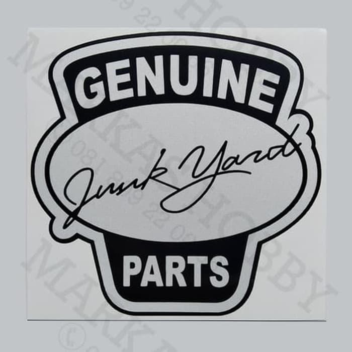 Jual Stiker / Sticker Genuine Junk Yard Parts Logo | Shopee Indonesia