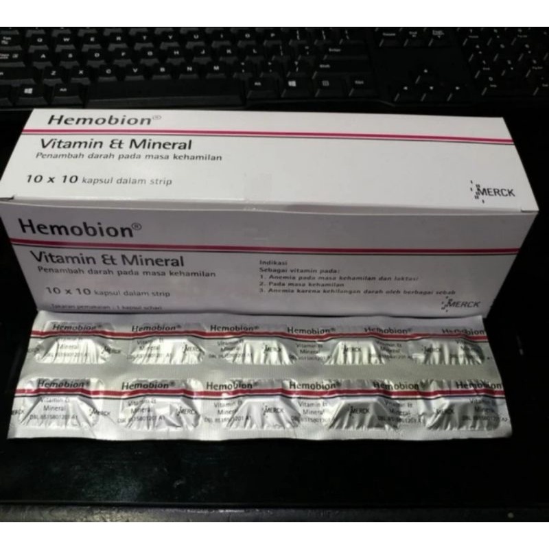 Jual Hemobion Per lembar isi 10 Vitamin penambah darah | Shopee Indonesia
