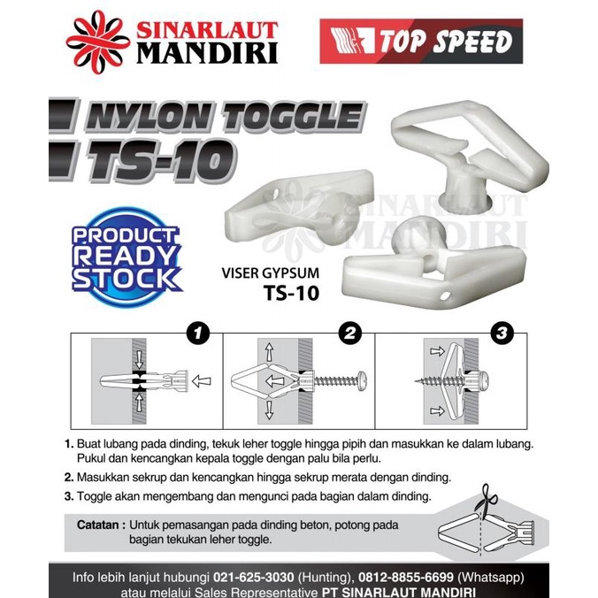 Jual Viser Gypsum Ts10 + Sekrup | Shopee Indonesia