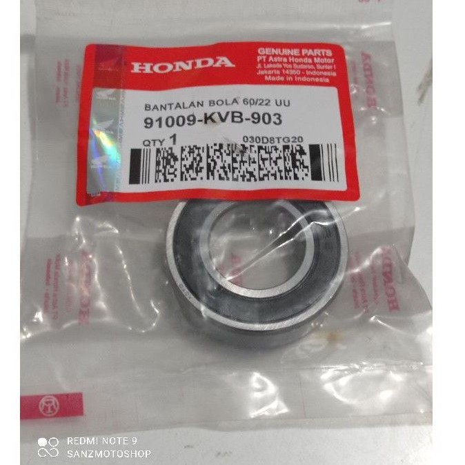 Jual BEARING LAHER RODA BELAKANG BEAT VARIO SCOOPY BEAT F1 VARIO 110F1 ...