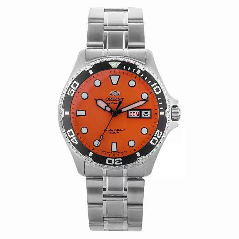 Jual ORIENT MAKO II DIVERS ORANGE JAM TANGAN PRIA ORIENT AUTOMATIC ...