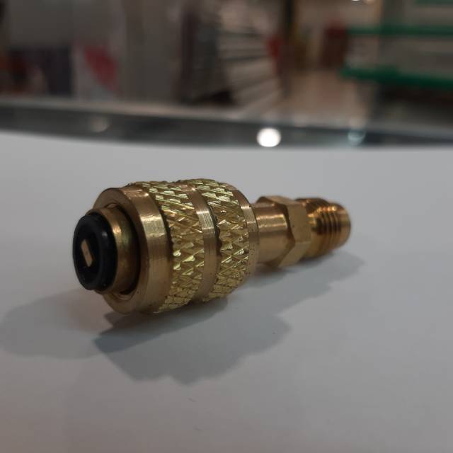 Jual adaptor nepel R32 R410 buat selang R22 isi freon R32 | Shopee ...