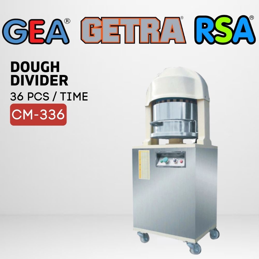 Jual CM-336 DOUGH DIVIDER GETRA CM 336 MESIN PEMBAGI ADONAN ROTI SEMI ...