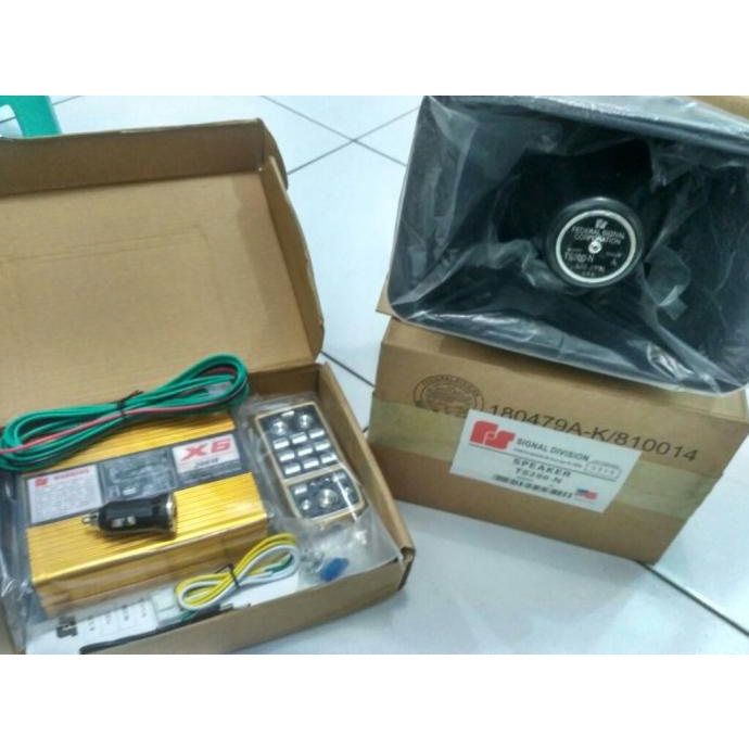 Jual Toa Sirine Polisi 200 Watt Wireless Full Set | Shopee Indonesia