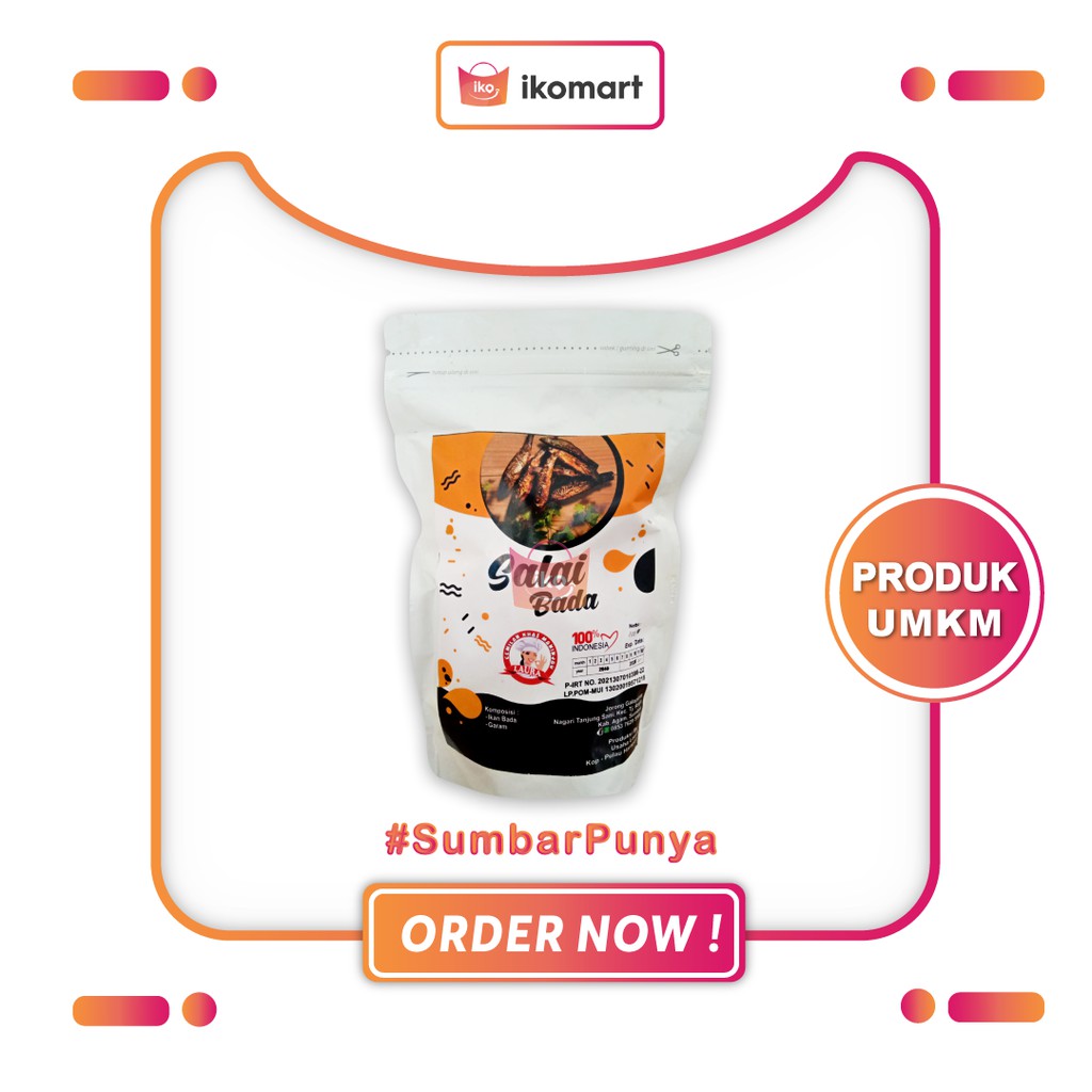 Jual Ikomart Salai Bada Laura Asli Maninjau 100g | Shopee Indonesia
