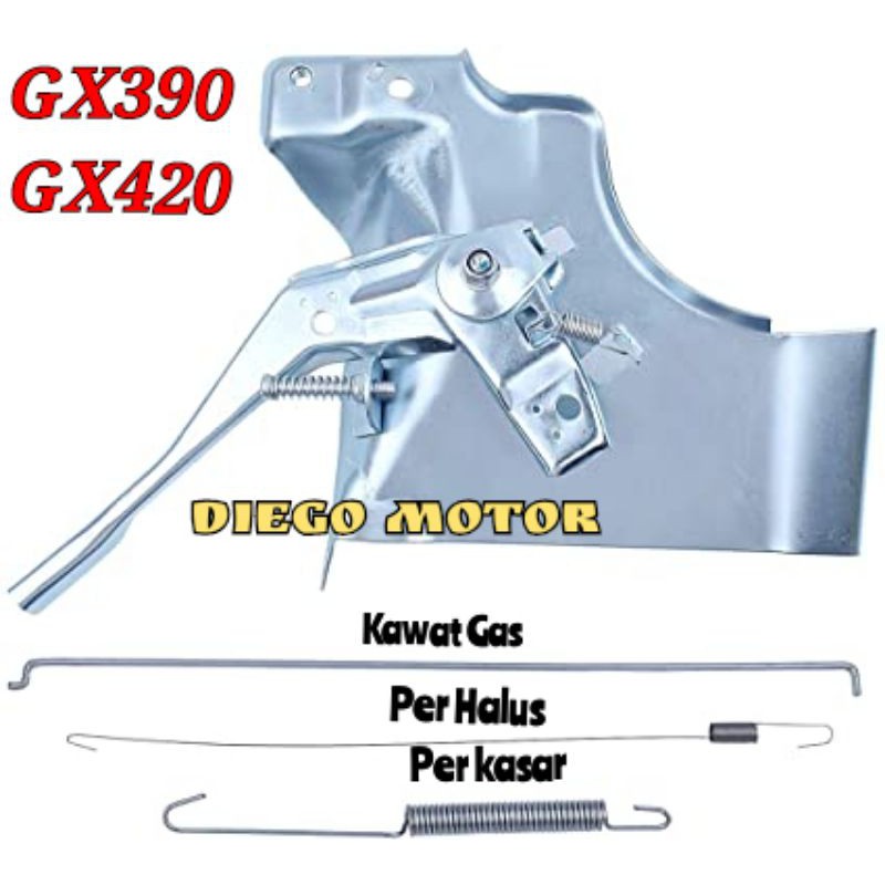 Jual GX390 GX420 Throttle assy Gagang gas komplit per gas mesin ...