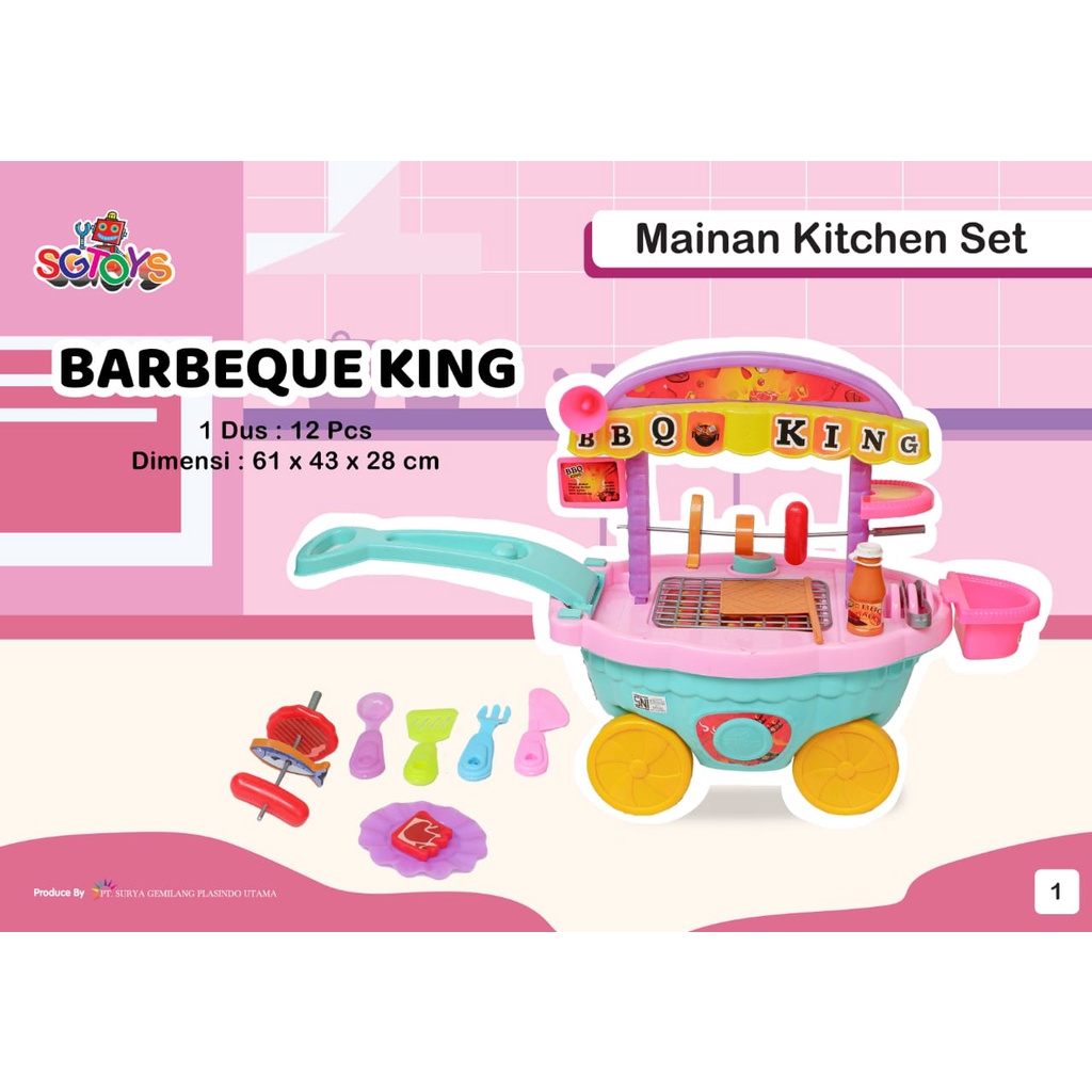 Jual BBQ KING ( BARBEQUE MAINAN MASAK - MASAKAN ) | Shopee Indonesia