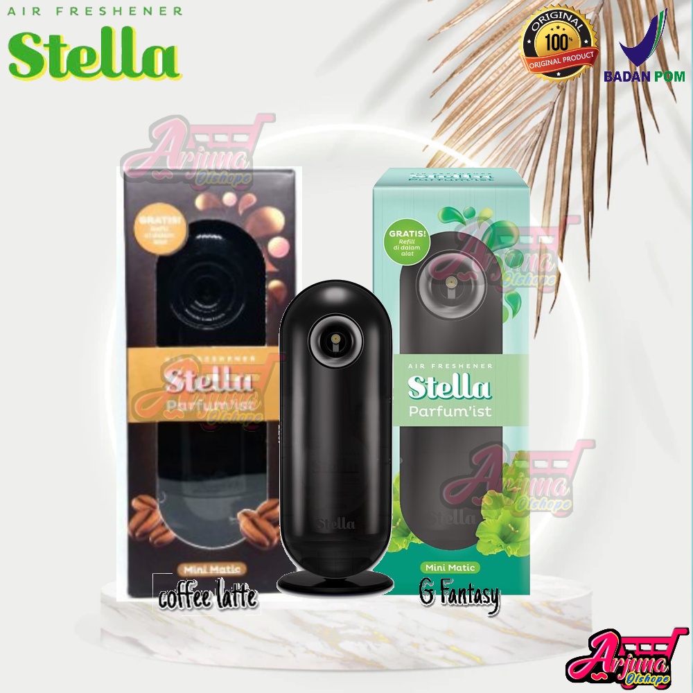 Jual Stella Mini Matic Parfum'ist / Pengharum Ruangan Otomatis Refill tahan 6 Minggu | Shopee ...