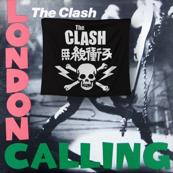 Jual BENDERA ENGLISH ROCK BAND THE CLASH POSTER KAIN | Shopee Indonesia