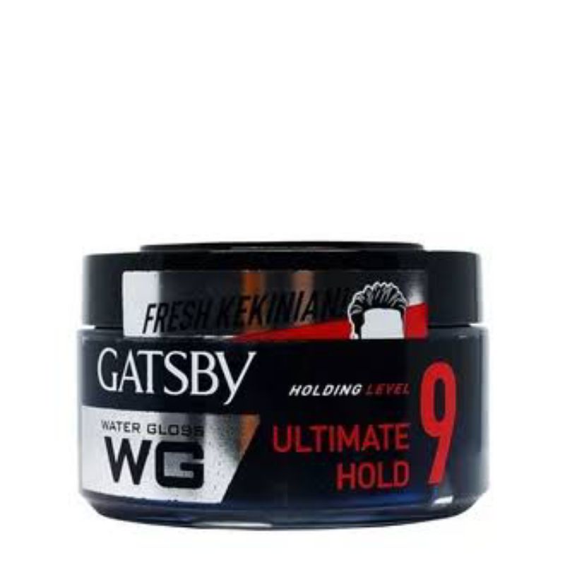 Jual GATSBY WG ULTIMATE HOLD 9 GATSBY WATER GLOSS ULTIMATE HOLD LEVEL 9 150G 75G 30G Shopee Indonesia