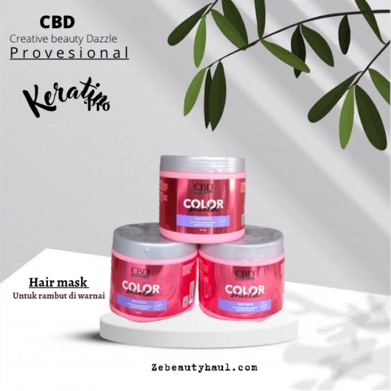 Jual CBD Color shield hair mask 500g | Shopee Indonesia