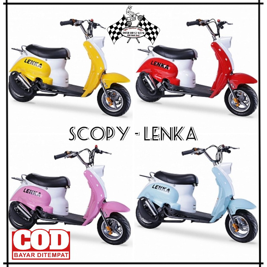 Jual MOTOR MINI SCOOPY /SCOOPY MINI LENKA SC01 50cc | Shopee Indonesia