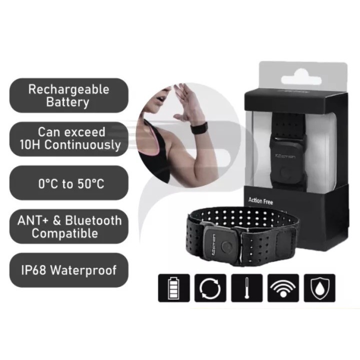 Jual Action Free Heart Monitor Armband lengan Optical dual ANT ...