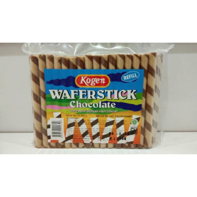 Jual Kogen Waferstick Chocolate Refill 600 gr | Shopee Indonesia