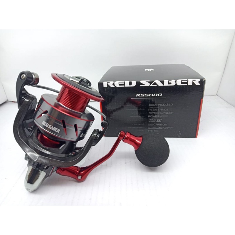 Jual Reel Pancing Power Handle Tridentech Red Saber Power Smooth | Shopee Indonesia