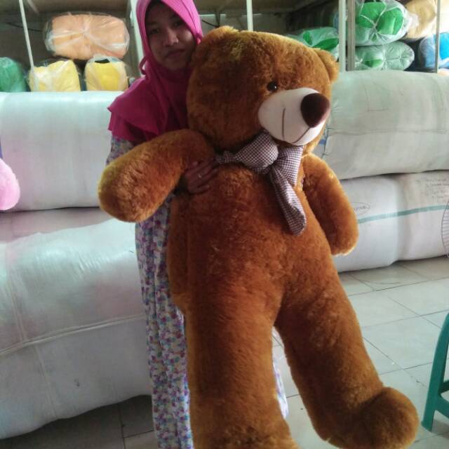Jual Boneka tedy bear jumbo / tedi ber jumbo murah | Shopee Indonesia