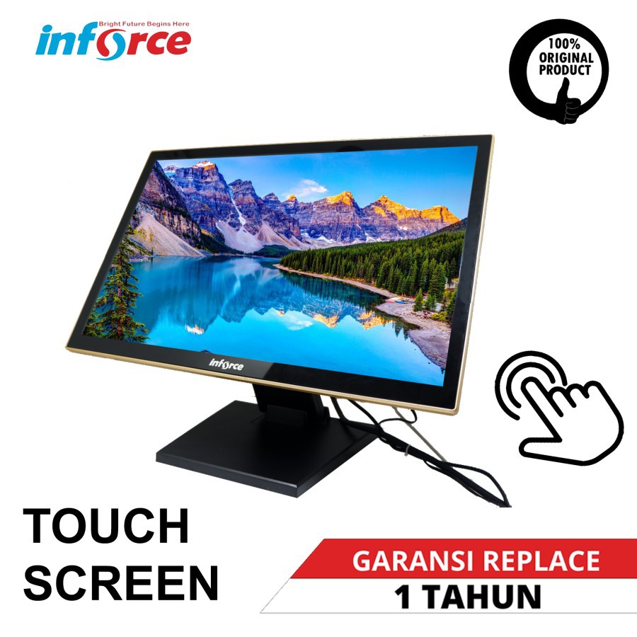 Jual Inforce Monitor Touchscreen 19.5" 1950 Touch Screen 19 20 19.5 ...