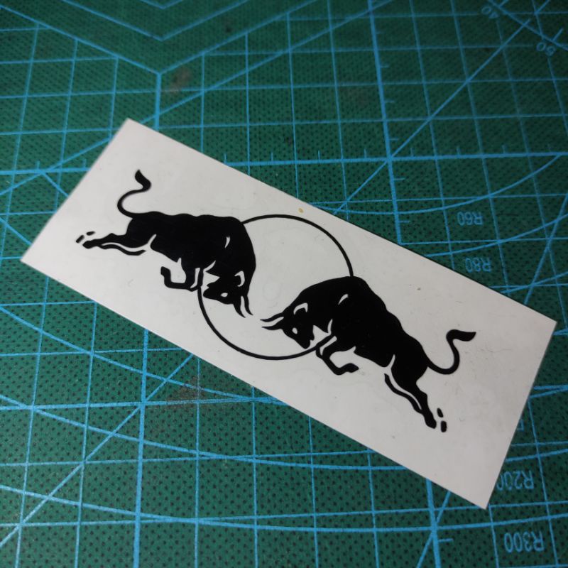 Jual cutting sticker Red Bull 7 varian warna | Shopee Indonesia
