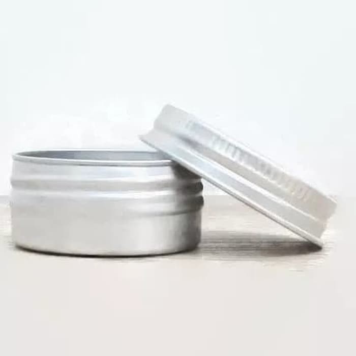 Jual Pot Cream / Kemasan Kosmetik /Pot Pomade alumunium 15gr | Shopee ...