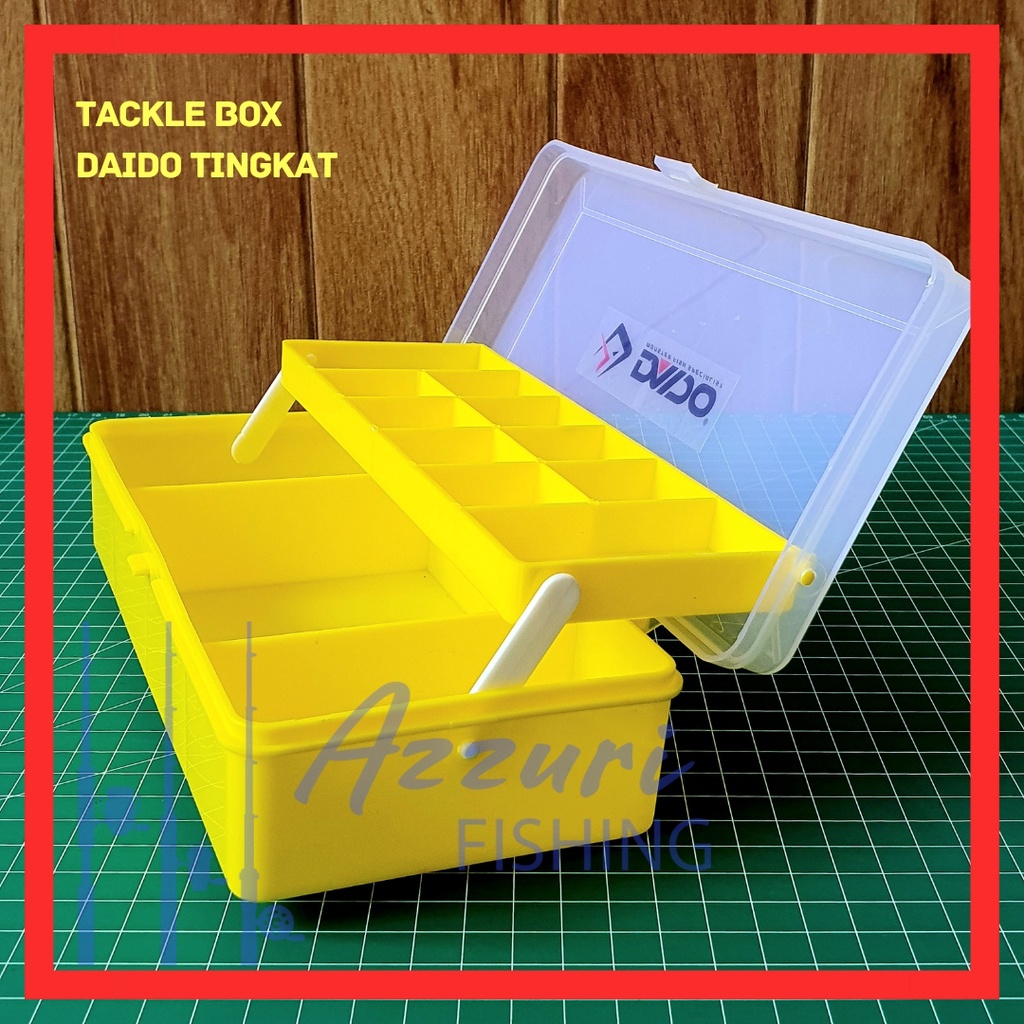 Jual Kotak Pancing DAIDO Tingkat / Tackle Box/ Kotak Lure / Kotak Alat ...