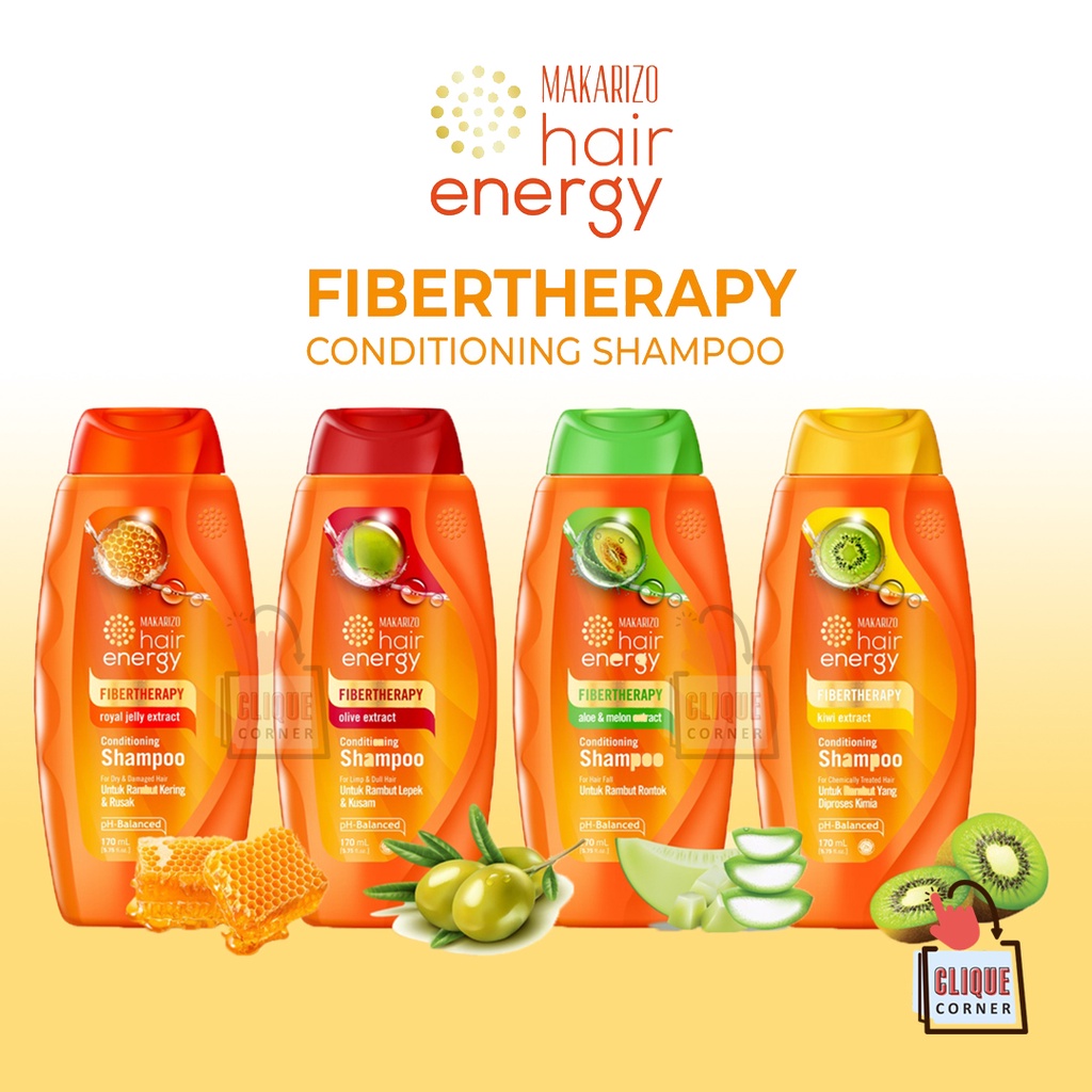 Jual MAKARIZO Hair Energy Conditioning Shampoo Botol / Shampo / Sampo ...