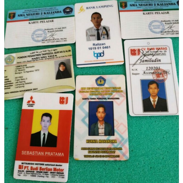 Jual Cetak ID Card PVC tag 2 Sisi | Shopee Indonesia