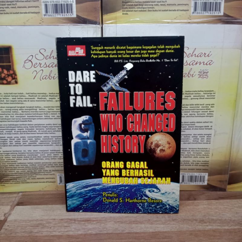 Jual BUKU ORIGINAL - DARE TO FAIL FAILURES WHO CHANGED HISTORY | Shopee ...