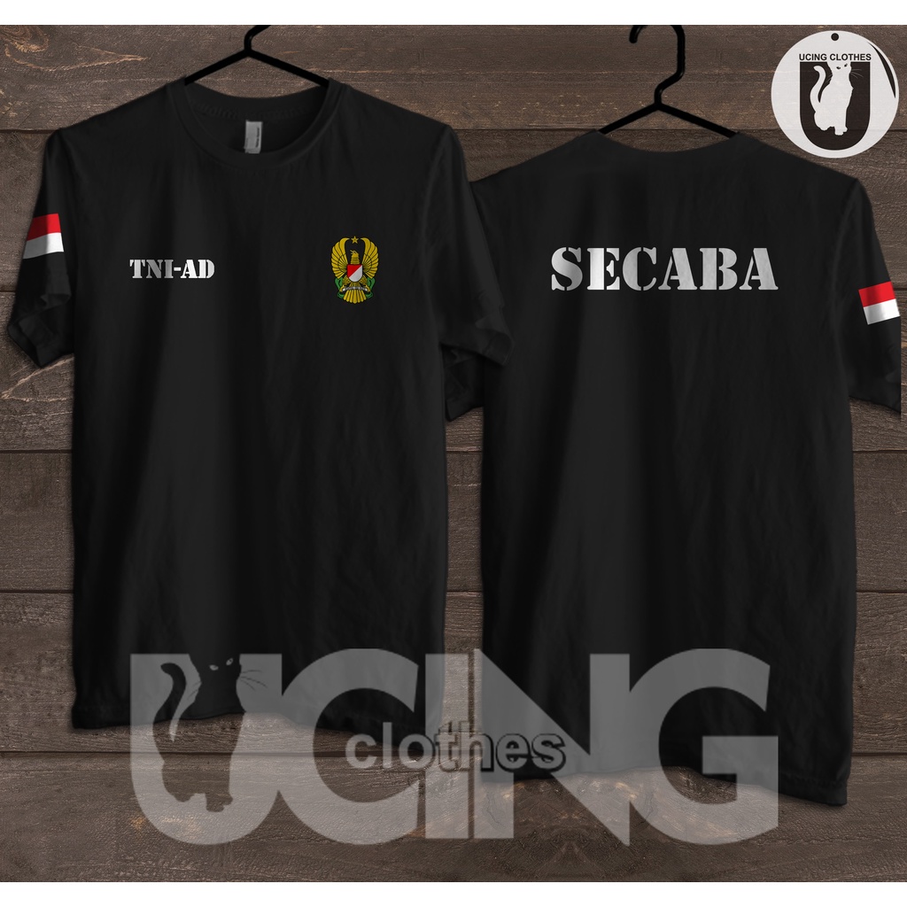Jual Kaos Baju TNI AD SECABA Tentara Angkatan Darat Kaos Distro ...