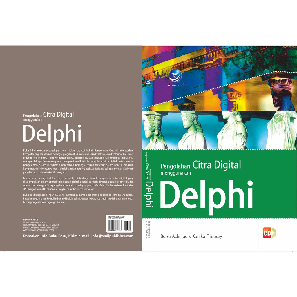 Jual Buku Komputer : Pengolahan Citra Digital Menggunakan Delphi +cd | Shopee Indonesia