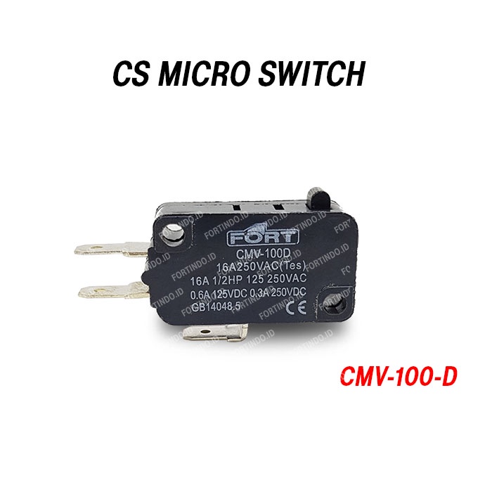 Jual Micro Switch CMV-100-D Saklar Sensor Limit Switch FORT | Shopee Indonesia