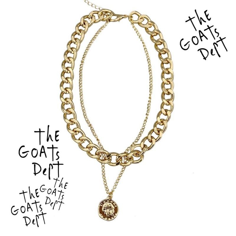 Jual The Goats Dept - Gold Versace Chain Necklace Original / tgd104 ...