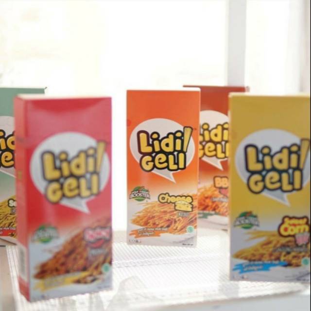 Jual Lidi Geli Mi 50 gram Kecil Mie Snack Cemilan Makanan Sehat Halal ...