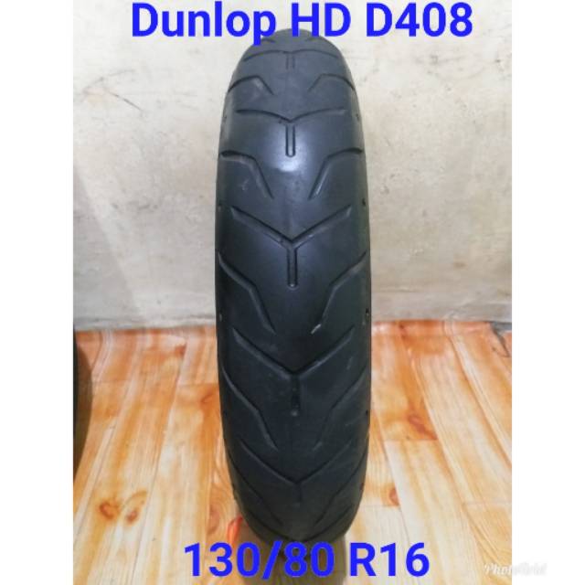 Jual ban dunlop d408f harley davidson uk 130 80 R16 copotan 2nd eks ...