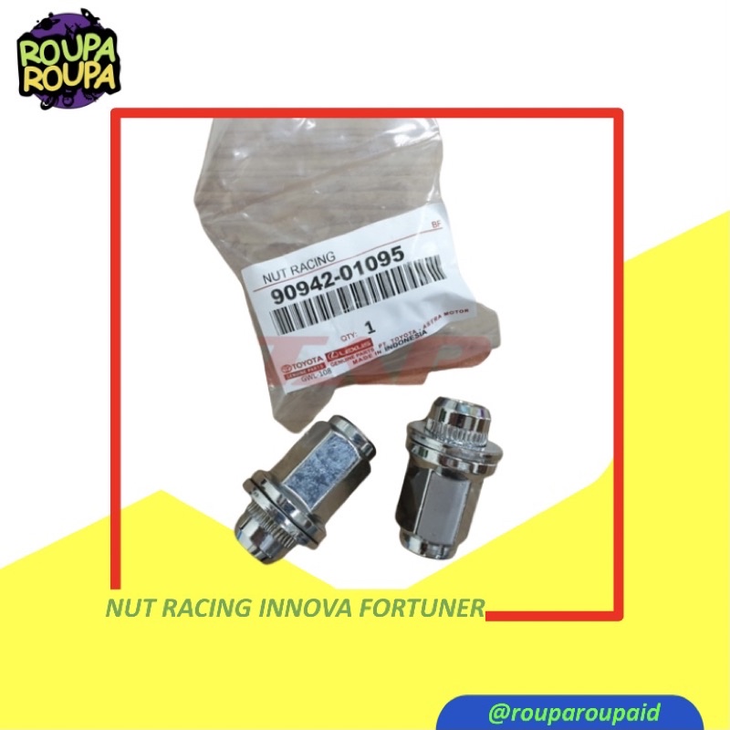 Jual Nut Racing / Mur / Baut Roda Innova - Fortuner | Shopee Indonesia