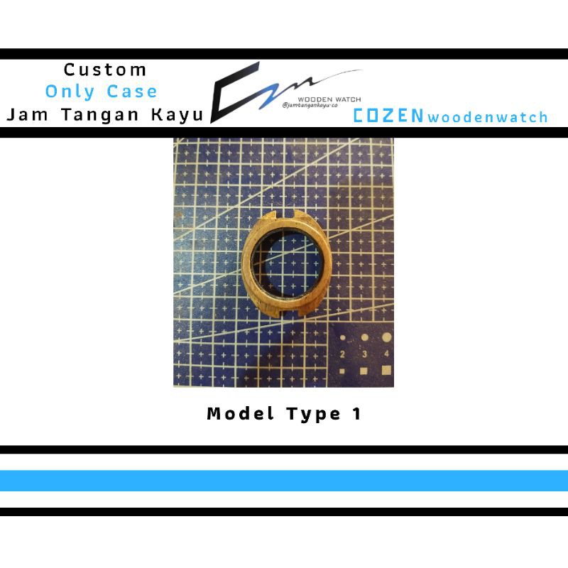 Jual Custom Only Case Jam Tangan Kayu | Shopee Indonesia