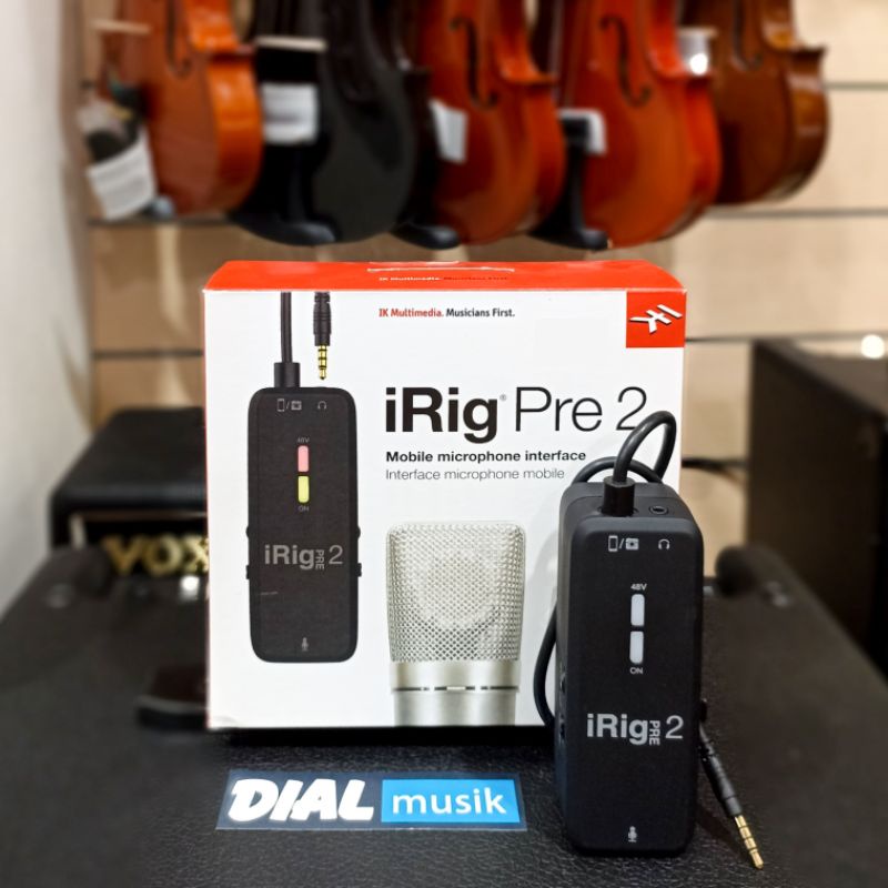 Jual IK Multimedia iRig Pre 2 - Mobile Microphone Interface Original ...