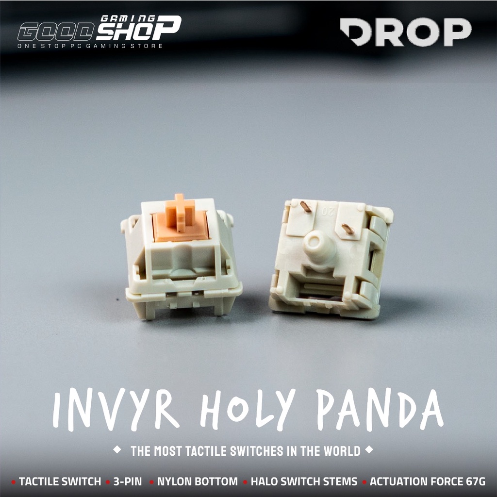 Jual INVYR Holy Panda Switch - Tactile - Plate Mount | Shopee Indonesia