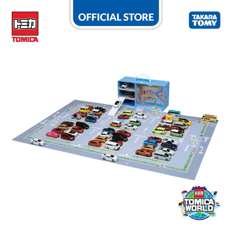 Jual Tomica Dream Ghibli 01 My Neighbor Totoro The Catbus New Tomica World Fire Station Tomica ...
