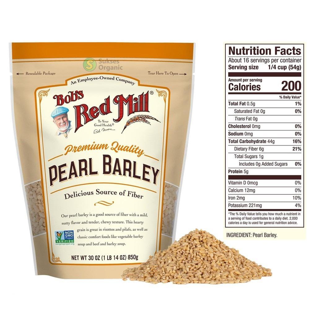 Jual Bob's Red Mill Pearl Barley Premium Quality 850g | Shopee Indonesia