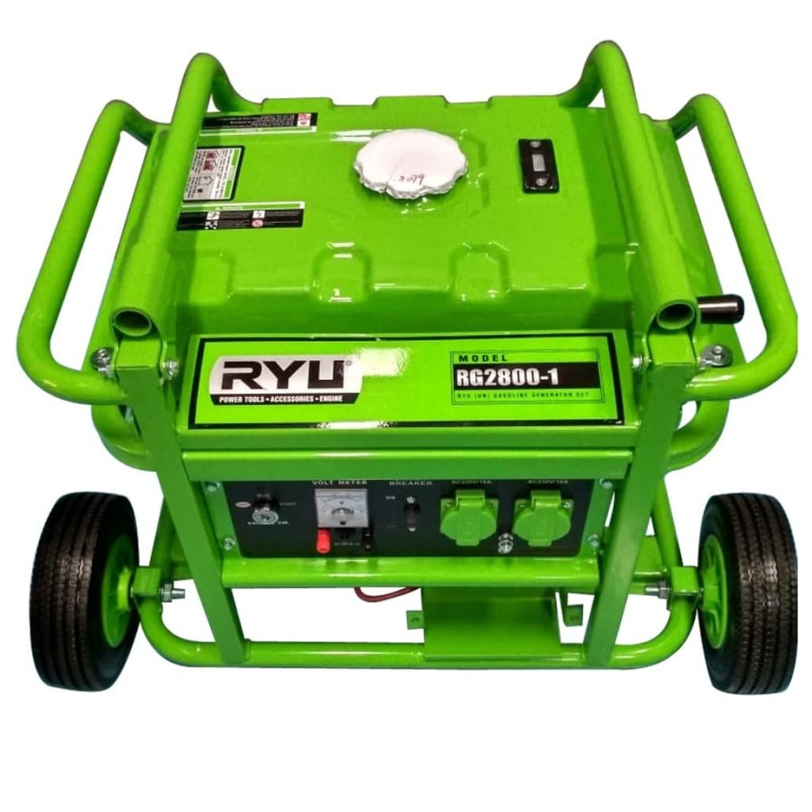 Jual MESIN GASOLINE GENERATOR SET RYU RG2800-1/GASOLINE GENERATOR SET ...