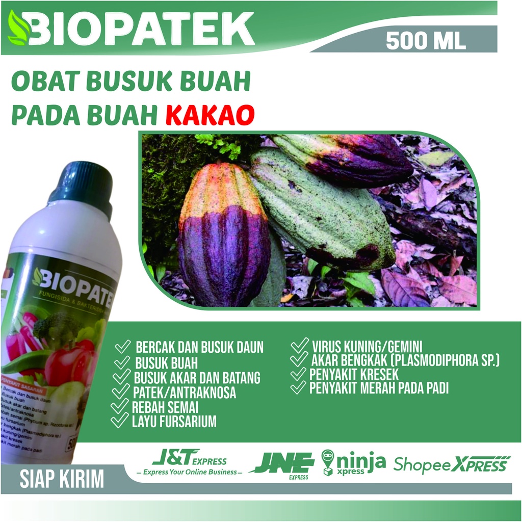 Jual Racun Hama Busuk Buah Pada kakao - BIOPATEK Fungisida ...