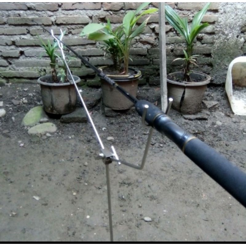Jual cagak tancep untuk joran pancing type cabang 2 scrup | Shopee ...