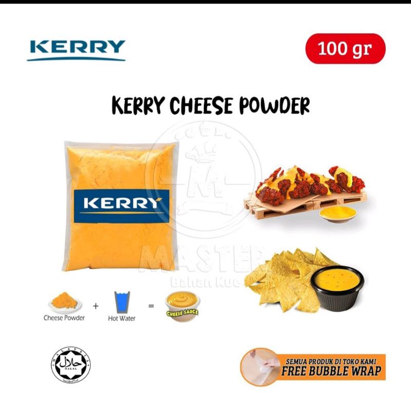 Jual cheese powdee kerry untuk saos keju richeese (100gr) | Shopee ...