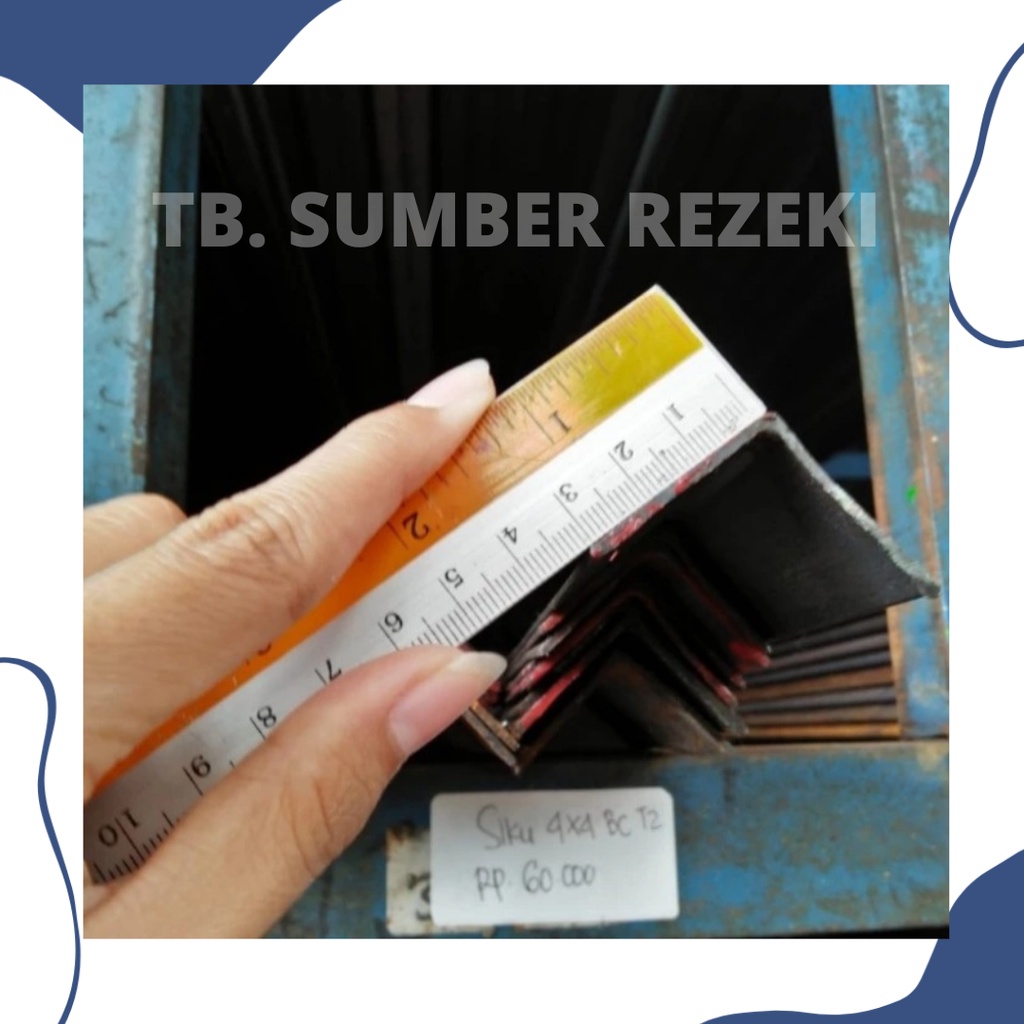 Jual SIKU BESI 4X4 ( 31 x 31 x 1.5 MM ) | Shopee Indonesia