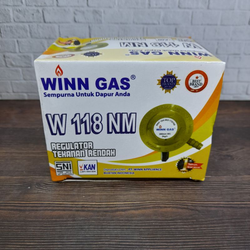 Jual Winn Gas Regulator W 118 NM | Shopee Indonesia