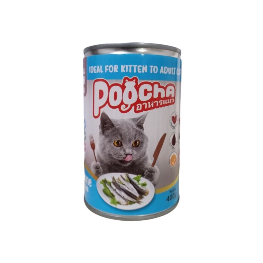 Jual PooCha Wet Food Can 400 gr | POO CHA Makanan Kucing Basah Kaleng ...