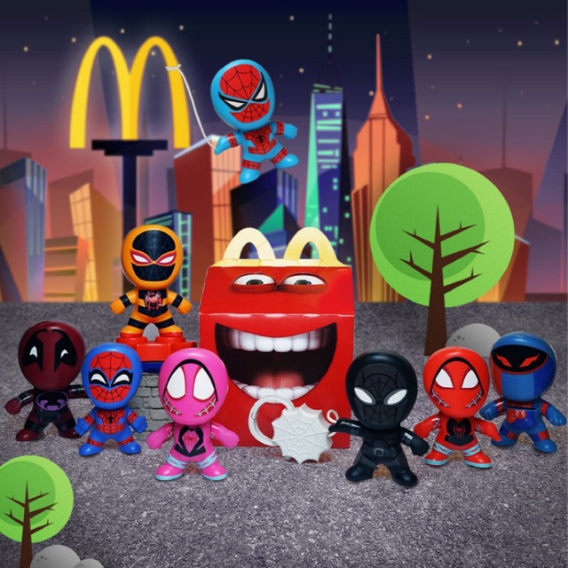 Jual Mainan Happy Meal Toys McD Spiderman Mc Donald Toy baru new segel sealed Shopee Indonesia