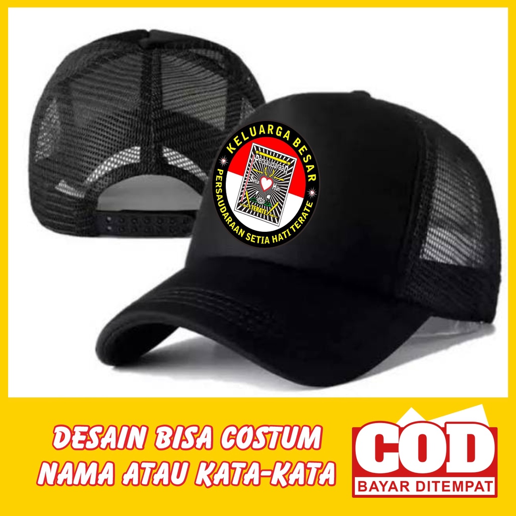 Jual Topi Psht Topi Keluarga Besar Sh Terate Topi Costum Lambang Logo ...