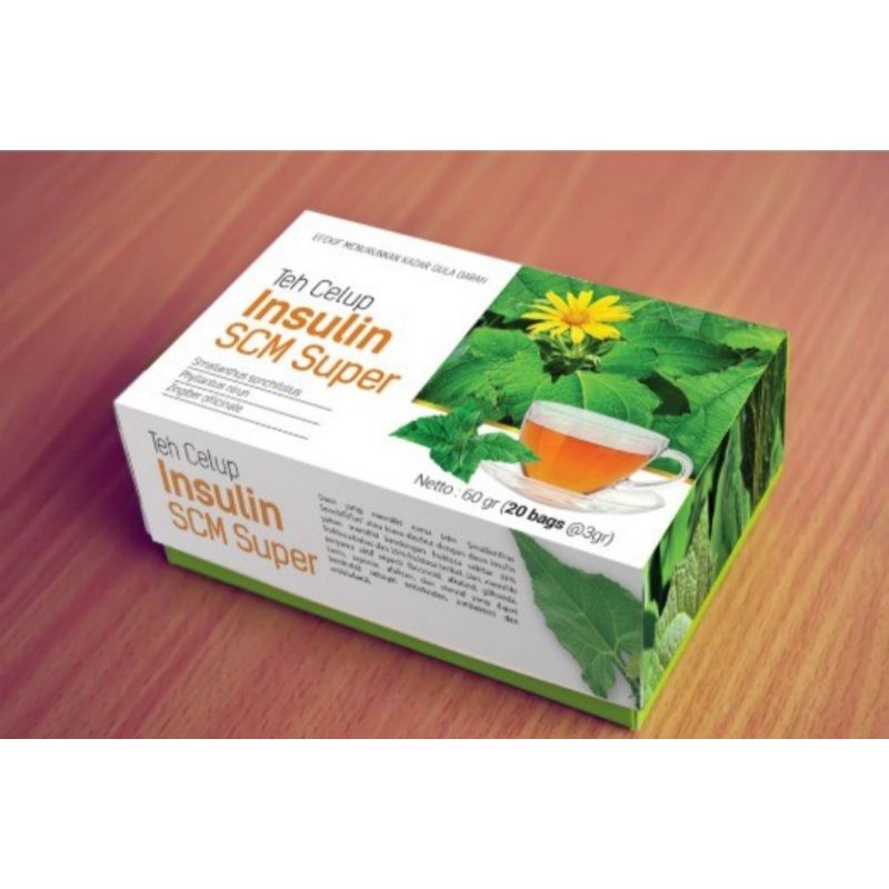 Jual Teh insulin SCM super mengobati diabetes | Shopee Indonesia